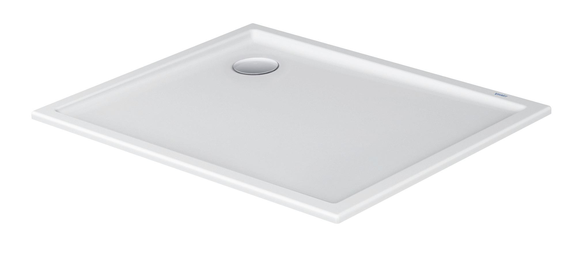 BIM objects - Free download! Starck Slimline Shower tray White 1000x800 ...